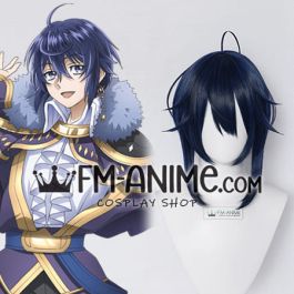 7th Time Loop Theodore Auguste Hein Cosplay Wig, Blue Color Short ...