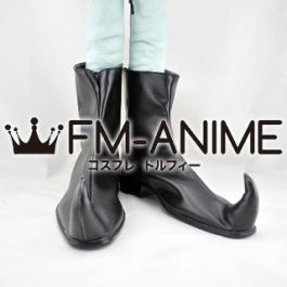 Hisoka Black Cosplay Shoes Commission, PU Leather Cosplay Boots Custom ...