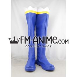 CCSakura Sakura Blue Yellow Cosplay Shoes Boots - FM-Anime Cosplay Shop