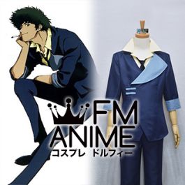 Cowboy Spike Cosplay Costume Commission, Dark Blue Suit Cosplay Custom ...