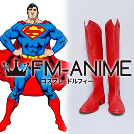FM-Anime – DC Comics Superman Red Cosplay Shoes Boots