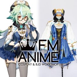 Genshin Impact Sucrose Cosplay Costume – FM-Anime