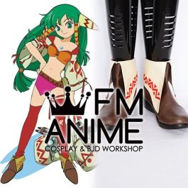 Grandia Feena Cosplay Shoes Boots – FM-Anime