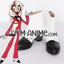 Hazbin Hotel Charlie Morningstar Cosplay Shoes Commission, Black White ...