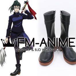 JJKS Maki Cosplay Shoes Commission Opens, PU Leather Cosplay Boots ...