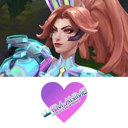 League of Legends Battle Bunny Miss Fortune Cosplay Temporary Tattoo ...