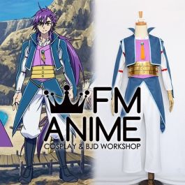 Magi: Adventure of Sinbad Magi: Sinbad no Bouken Sinbad Cosplay Costume ...