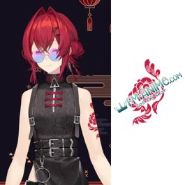 NIJISANJI Ange Katrina Virtual YouTuber Vtuber Cosplay Temporary Tattoo ...
