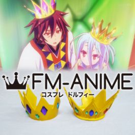 FM-Anime – No Game No Life Sora & Shiro Crown Cosplay