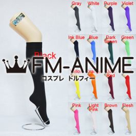 FM-Anime – Ladies Women Girls Uniform Fashion Cosplay Velvet Knee High ...