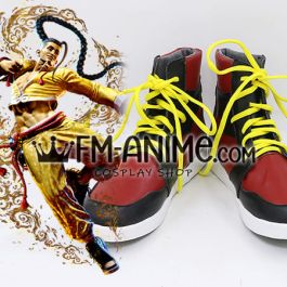 Street Fighter 6 Jamie Cosplay Shoes Commission, PU Leather Cosplay ...