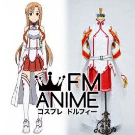 SAO Asuna Cosplay Costume, Free Commission Opens, Anime Game Halloween ...