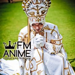FM-Anime – Trinity Blood Alessandro XVIII White Cosplay Costume