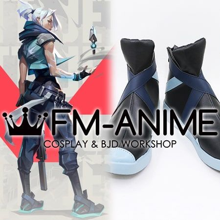 Valorant Jett Cosplay Shoes Boots, Game Cosplay Boots – FM-Anime ...