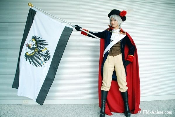 2p Prussia Cosplay Axis Powers Hetalia APH Prussia Cospaly Army