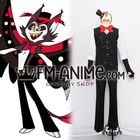 Hazbin Hotel Husk Personified Suit Cosplay Costume Commission, Custom ...