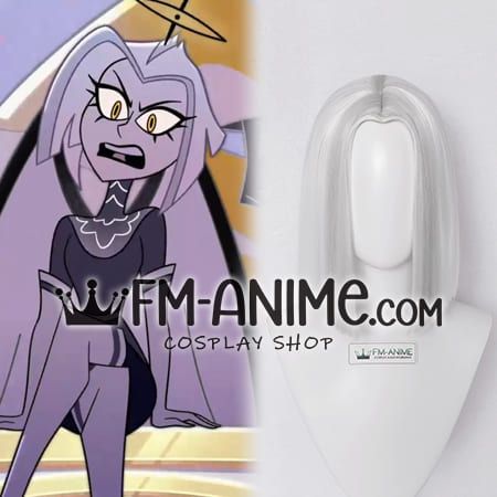 Hazbin Hotel Lute Cosplay Wig Commission, Anime Cosplay Wig, Short Bobo ...