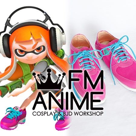 FM-Anime – Splatoon Pink Trainers Cosplay Shoes