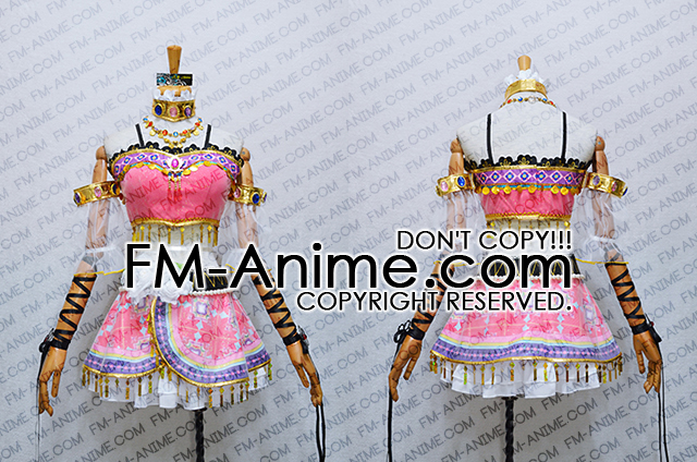 Love Live! Nico Yazawa Arab Dancer Cosplay Costume with Accessories